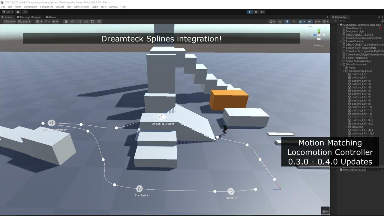 MMLC for Unity - v0.3.0 - 0.4.0 Releases - What's New - Motion-Matching Locomotion Controller ...