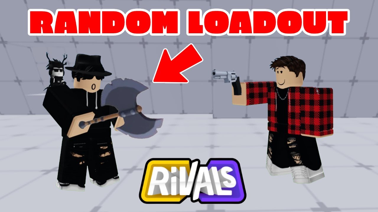 Playing 5 Roblox Rivals 1v1's Using Only RANDOM LOADOUTS! - YouTube