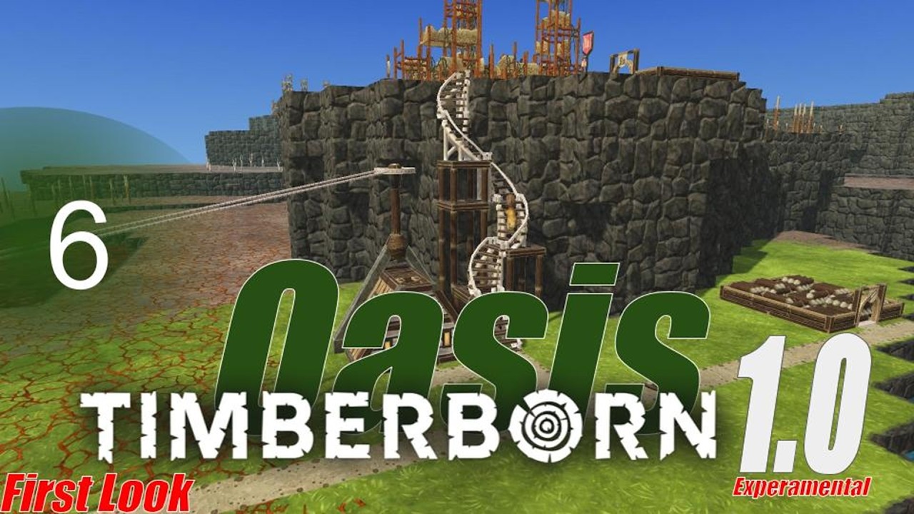 Spiral Stairs in timberborn 1.0 [ Hard Mode ] - ep 6 - YouTube