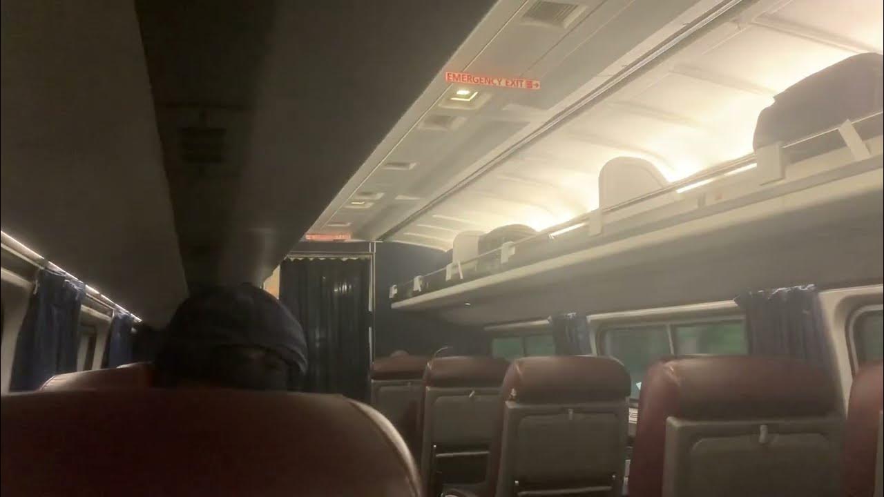 Amtrak Blue Water 364 - Amfleet I 48196 Departure from East Lansing MI - YouTube