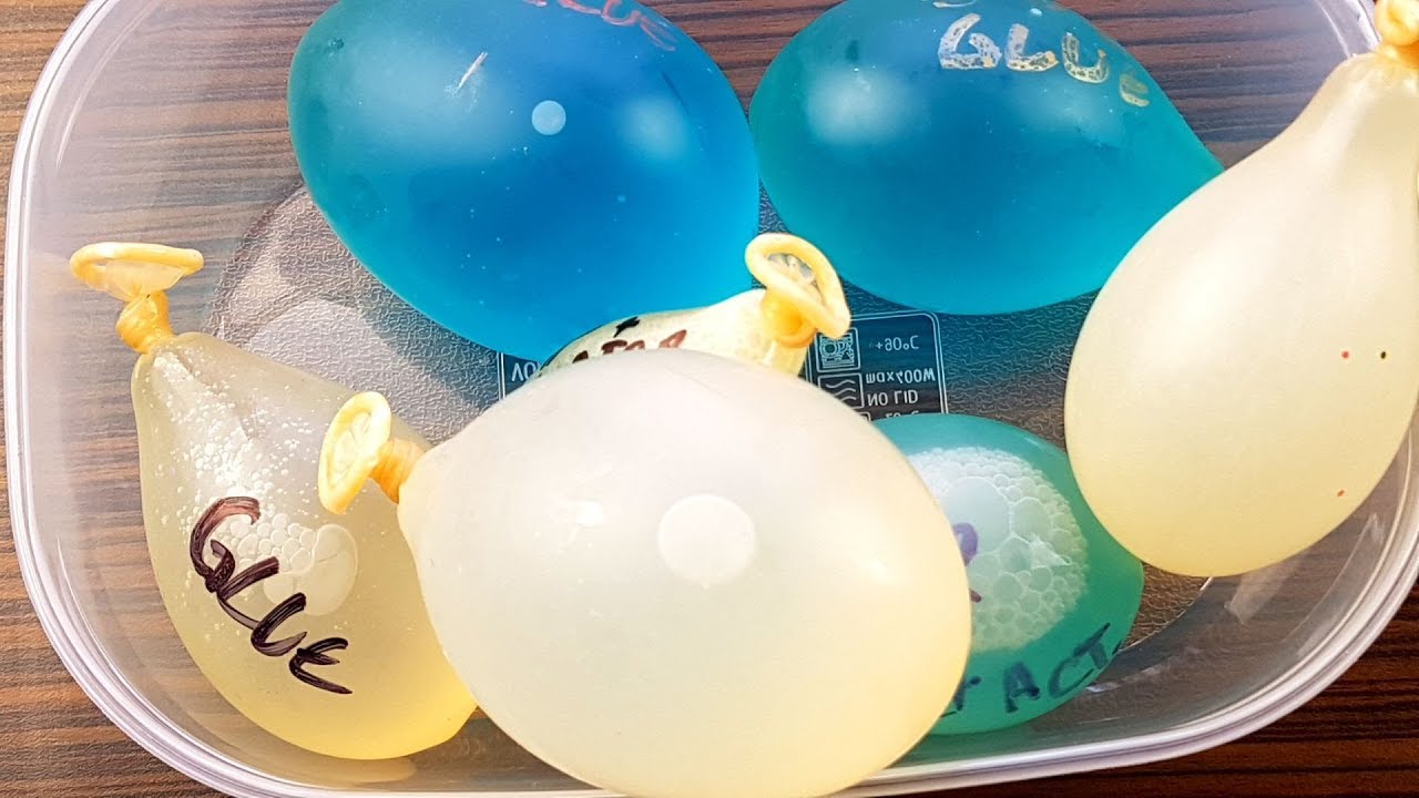 Satisfying Making Slime with Balloons Compilation - YouTube
