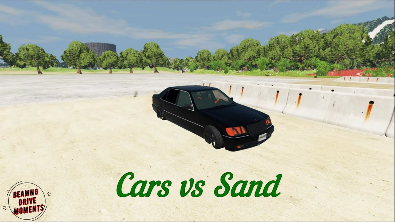 Cars vs Sand #2 – BeamNG.Drive - Beamng Test Drive - YouTube