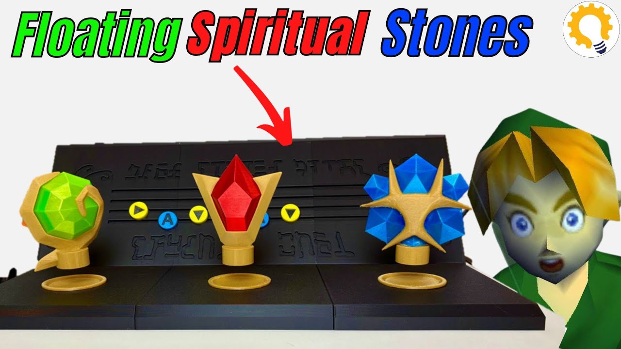 How I Made the Floating Spiritual Stones from Ocarina of Time (part 2 ...