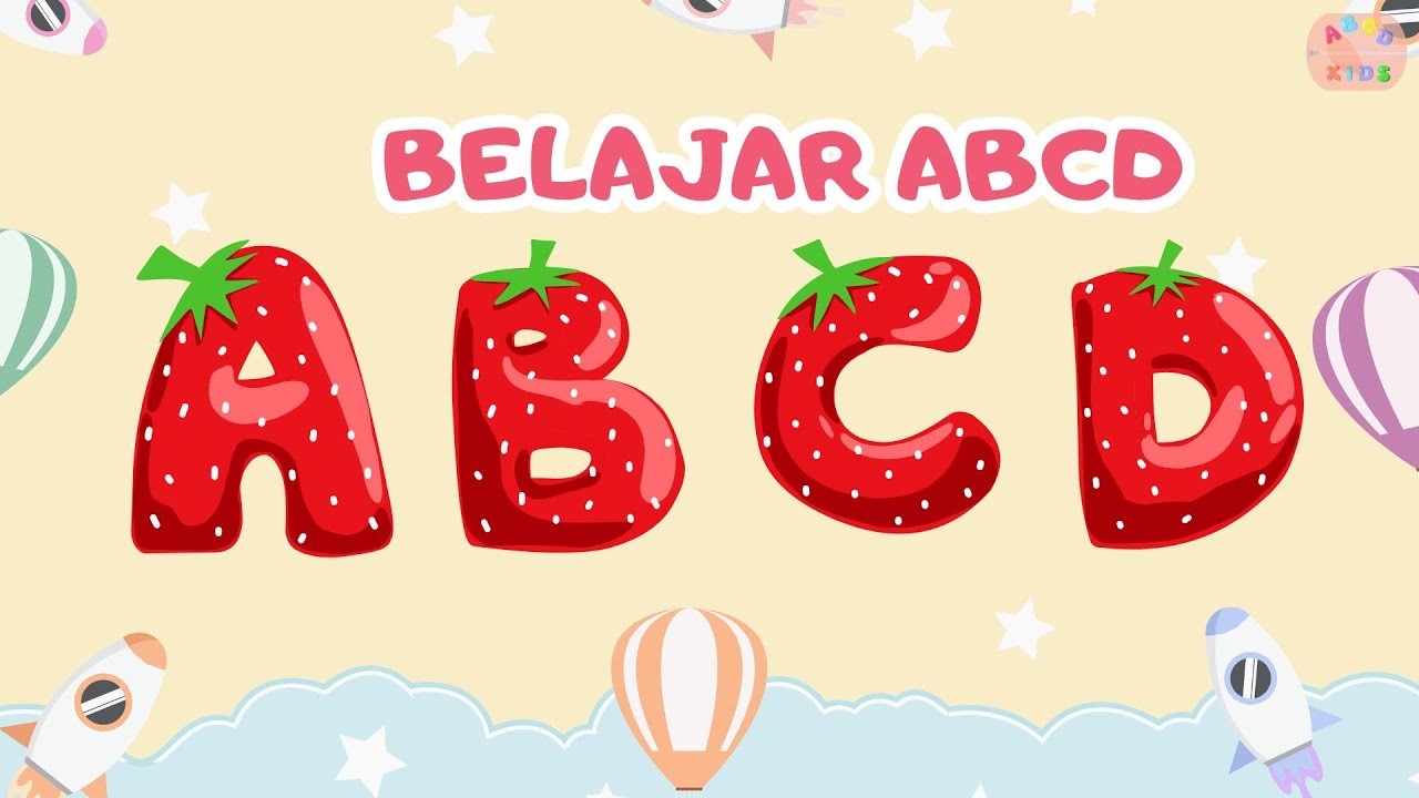Mengenal Huruf dengan Lagu ABC Ceria - Lagu Belajar Abjad untuk Anak TK ...