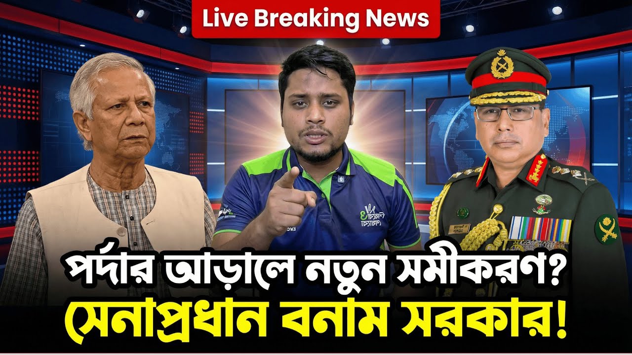 র্দার আড়ালে নতুন সমীকরণ? সেনাপ্রধান বনাম সরকার—হাসনাতের বিস্ফোরক ...