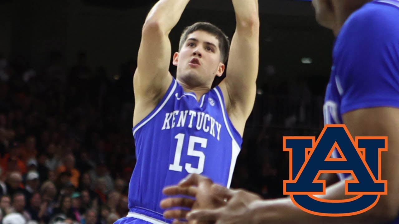 Reed Sheppard Highlights vs #13 Auburn (2/17/2024) - YouTube