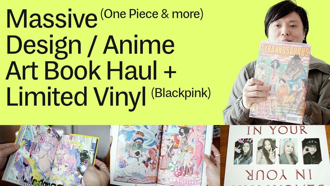 Anime and Design Book [ONE PiECE and more] + @BLACKPINK Limited Edition ...