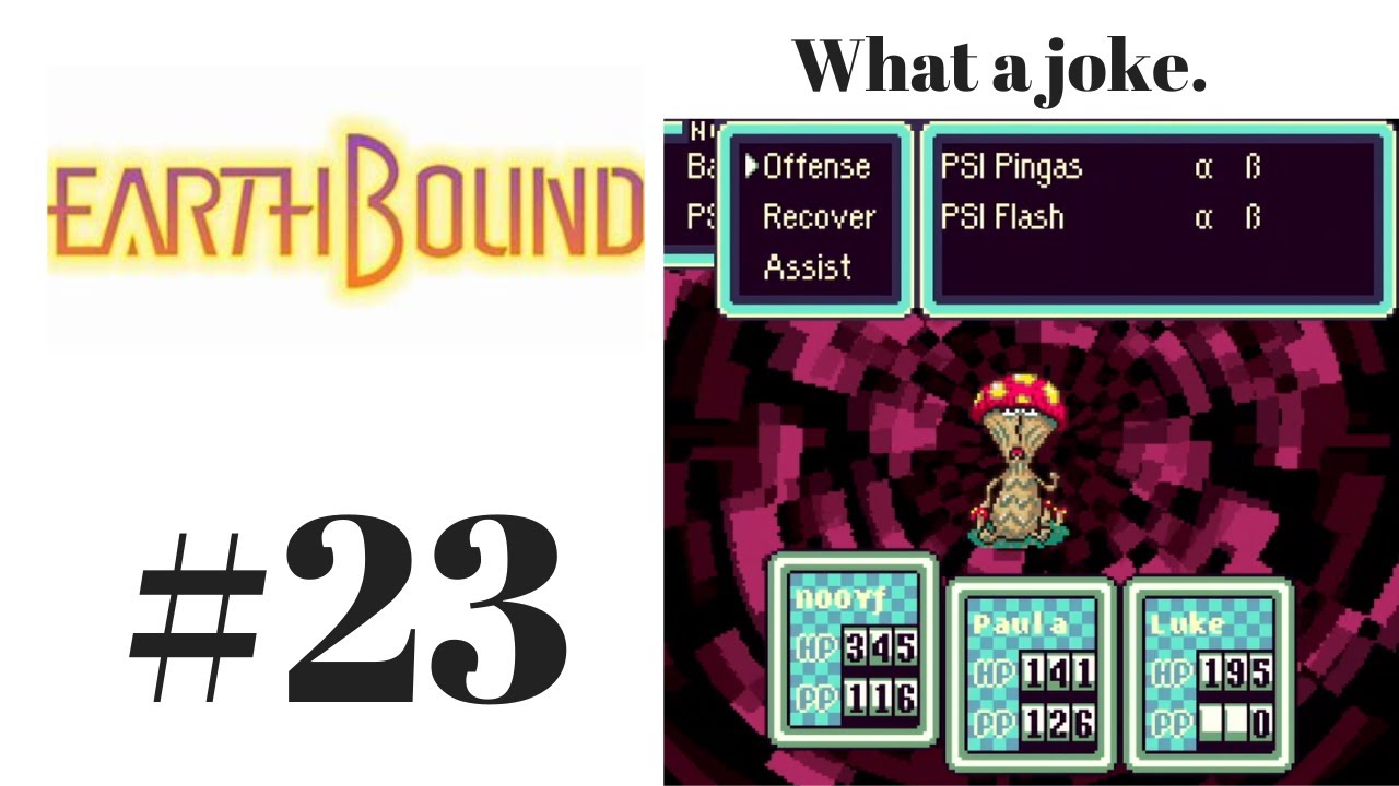 Earthbound Part 23 - The Easiest Boss So Far - YouTube