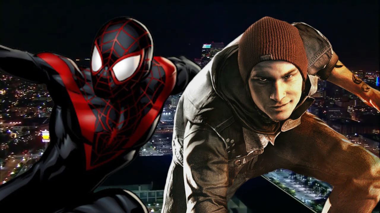 Miles Morales VS Delsin Rowe (Marvel VS inFAMOUS: Second Son) | VS ...
