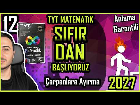 2027 TYT Matematik Kampı-12 | Çarpanlara Ayırma #yks2027