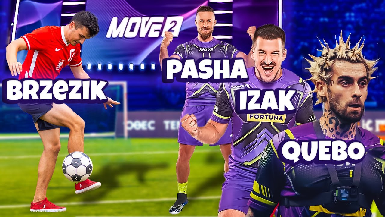 MECZ GWIAZD INTERNETU NA MOVE 2! Team JAPCZAN vs Team EMERITOS BANDITOS ...