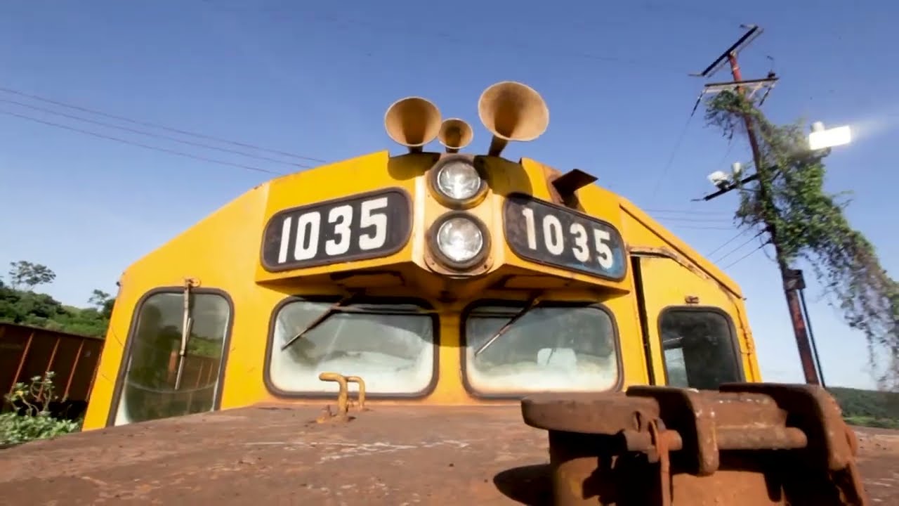 locomotoras de Ferrominera Orinoco - YouTube