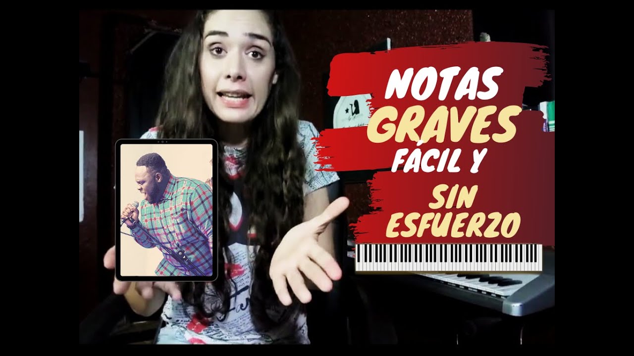 ¿Cómo cantar notas graves? #8 FÁCIL con un solo ejercicio | CLASES DE ...