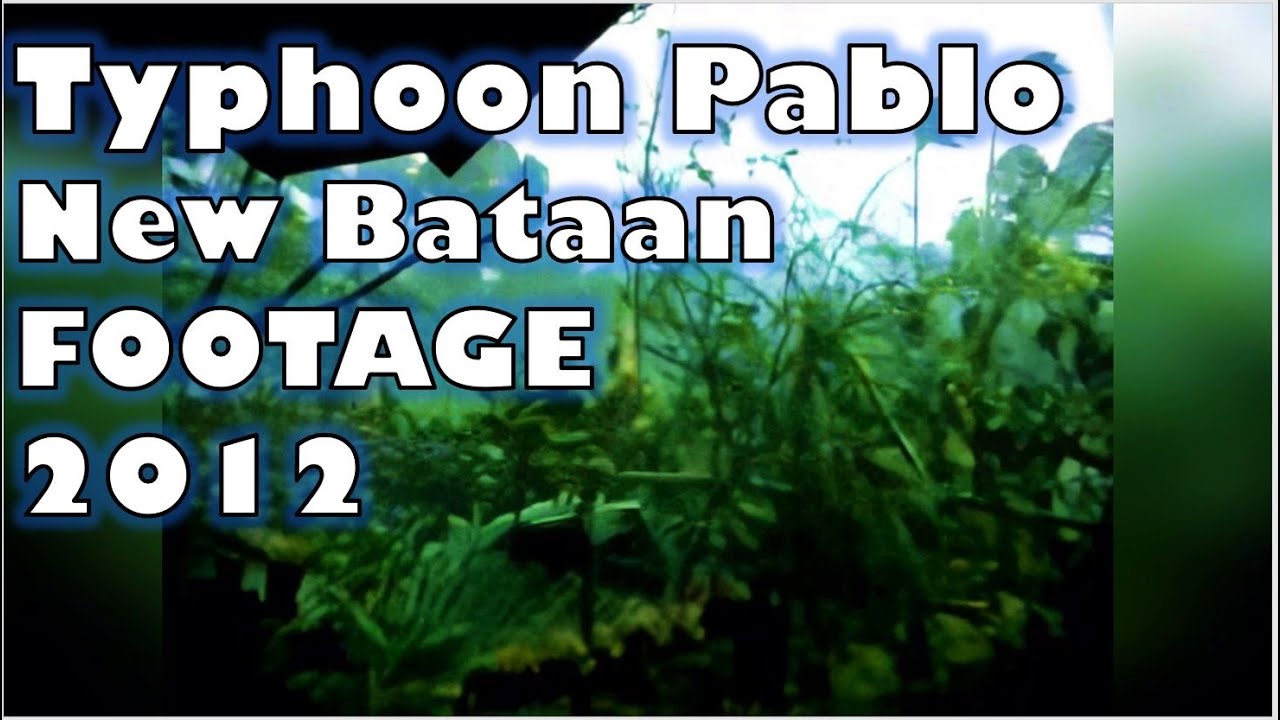 New Bataan Typhoon PABLO 2012 FOOTAGE - YouTube
