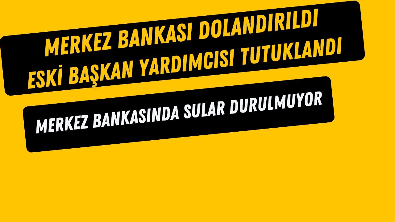 BÜYÜK VURGUN: MERKEZ BANKASI SOYGUNU I Merkez Bankası I Merkez Bankası ...