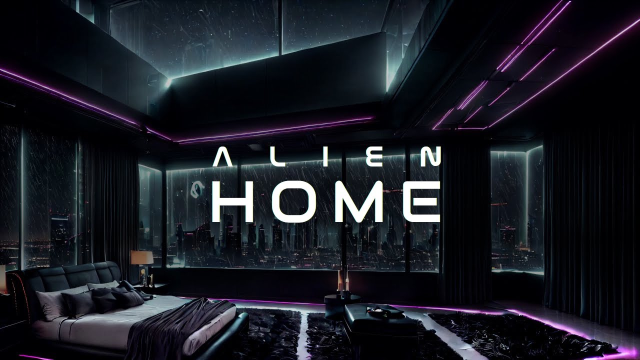 Alien Home - An Ambient Journey into the Unknown | A Cyberpunk Bedroom ...