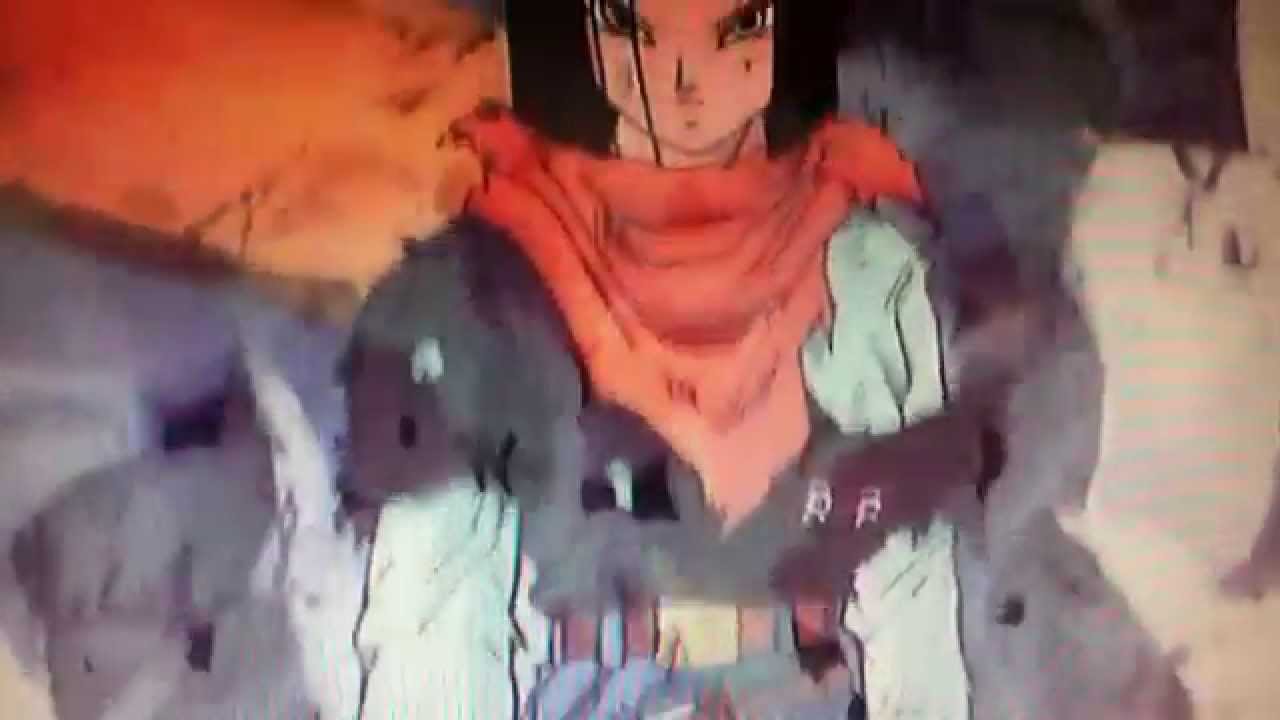 Android 17 is mad about his shirt - YouTube