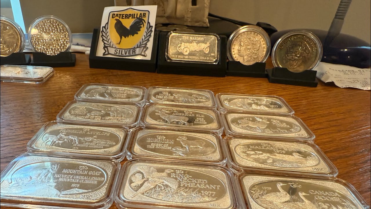 1 Oz. Vintage United States Silver Corporation USSC Vintage Silver Bars ...