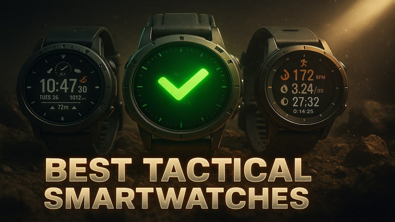 Best Tactical Smartwatches: Top Military Grade Rugged Watches For ...