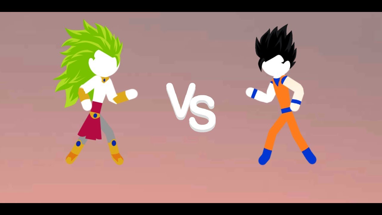 Broly LSSJ3 Vs Gohan Stick Fight!!! | Stick Shadow: War Fight - YouTube