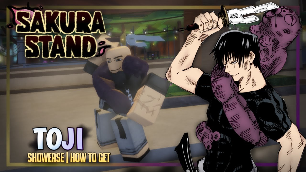 [Sakura Stand] The SorcererHunter Toji!!! (Showase /How to get) - YouTube