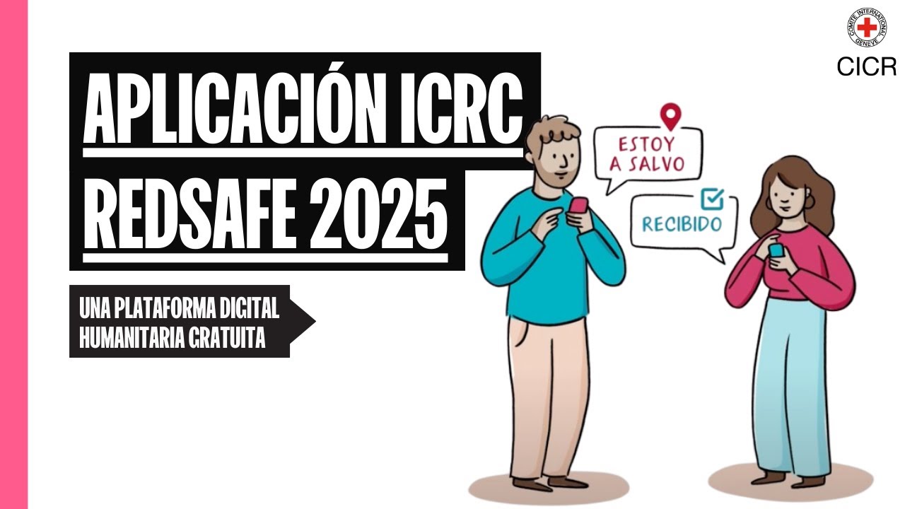 Aplicación ICRC RedSafe 2025 - YouTube