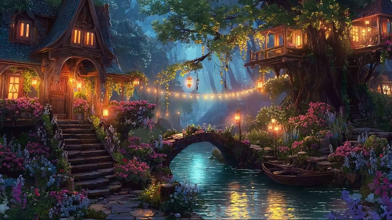 Fairy Tale Bridge to a Magical Land | Fantasy Music & Ambience ...