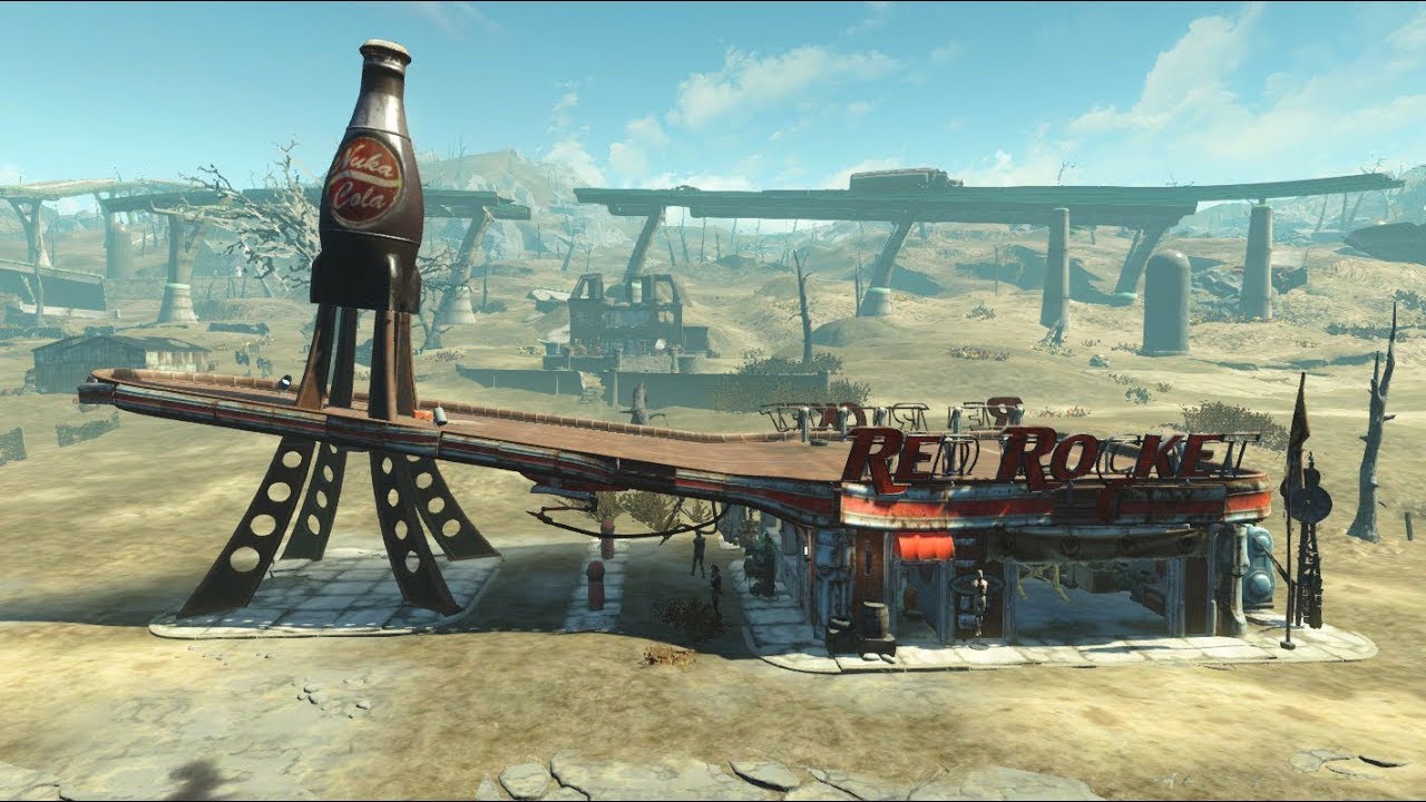 Fallout 4 Nuka World Red Rocket Building Phase 3 Youtube