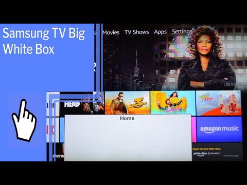 Samsung TV Big White Box Problem? Find Solutions Here - YouTube
