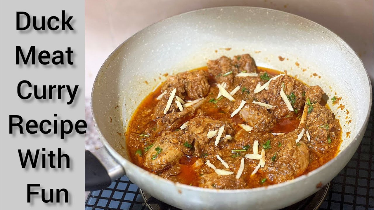 Duck Meat Recipe with Fun | Easy Duck Curry Recipe | Simple And Easy ...