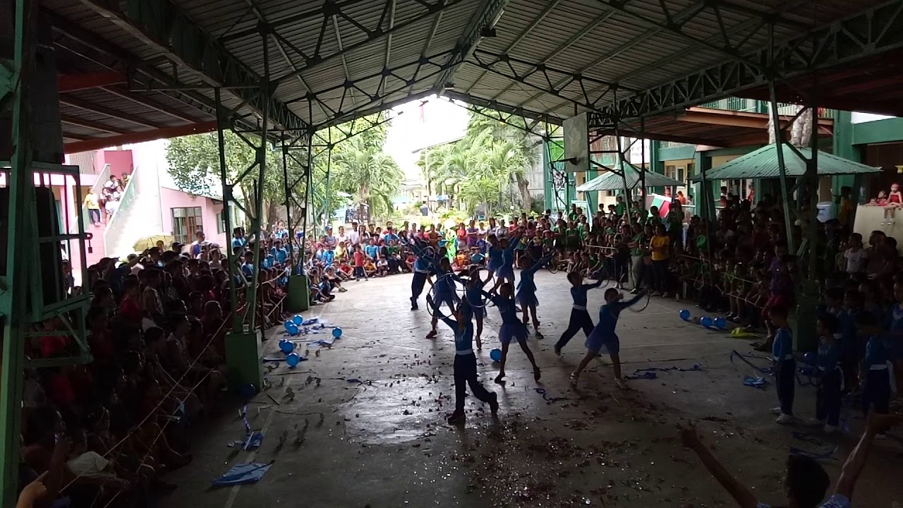 Blue team 2017 intrams platero elem school - YouTube