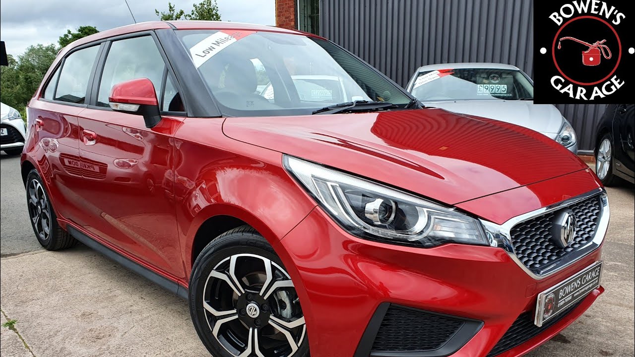 2019 (69) MG3 1.5 VTi Excite 5Dr in Ruby Red. 1736 Miles.Apple Car Play ...