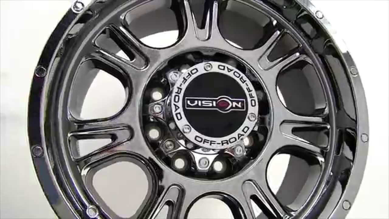Vision Fury 399 Phantom Chrome Wheel Rims - YouTube