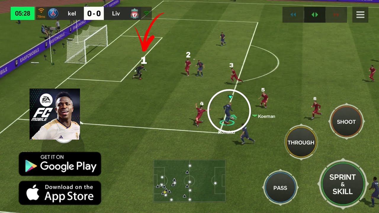 EA FC24 Mobile H2H Gameplay!🥵 [60 FPS] - YouTube