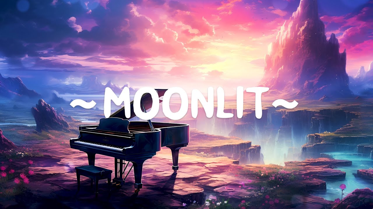 Moonlit Melodies 🌝 Piano Deep Focus 🌊 Study/Sleep/Chill ( Piano - Relax ...