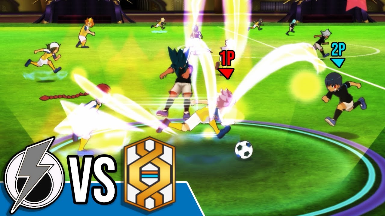 Dark Team vs Light Team - 2 Players Gameplay | Inazuma eleven GO ...