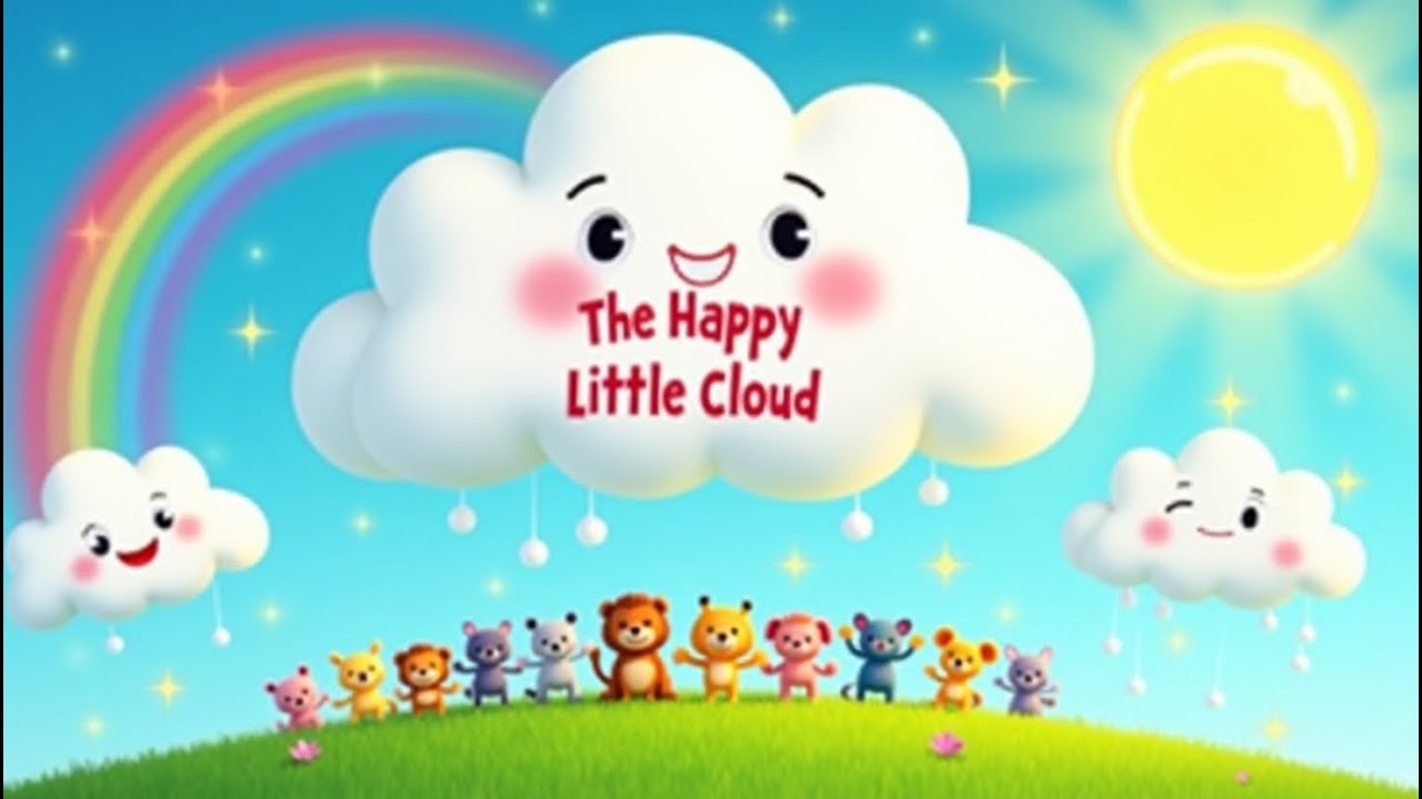 Nursery Rhymes for Kids: The Happy Little Cloud - YouTube
