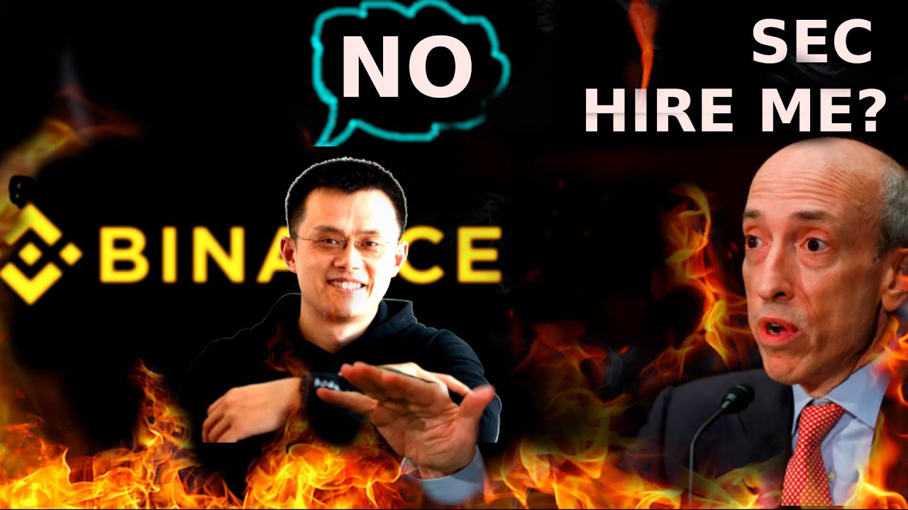 SEC Gary Gensler Wants a Job at Binance Crypto Exchange - YouTube