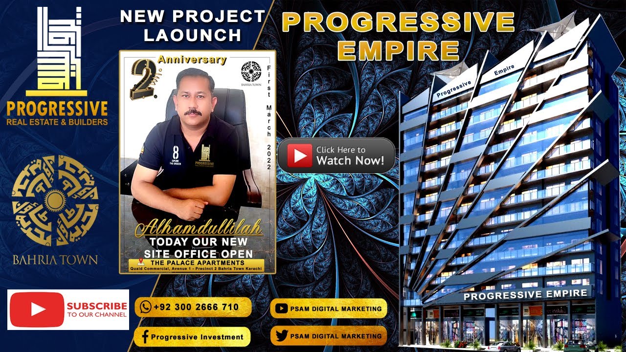 Progressive Real Estate & Builders 2nd Annivarsary & Laounch New ...