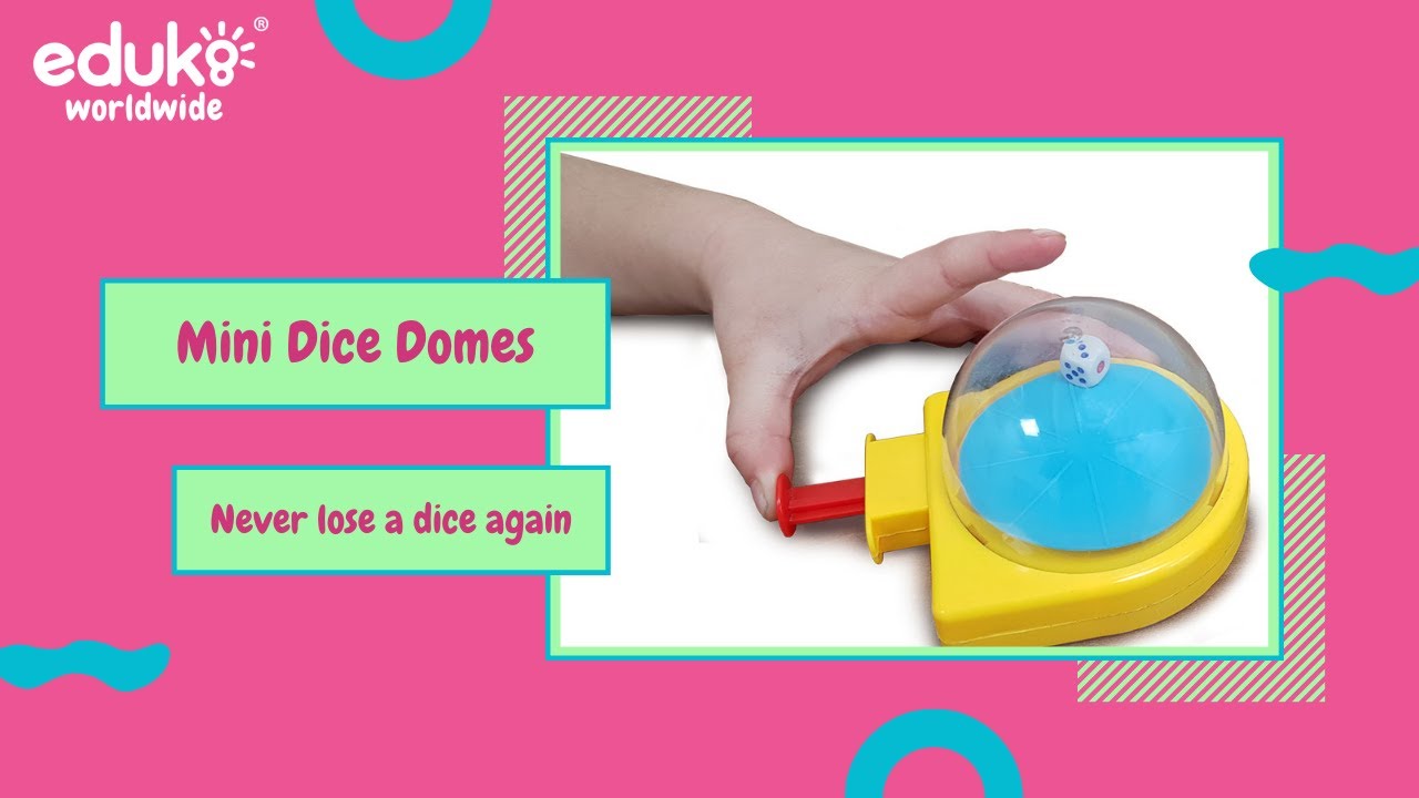 Eduk8 Worldwide | Mini Dice Domes - Never lose a dice again - YouTube
