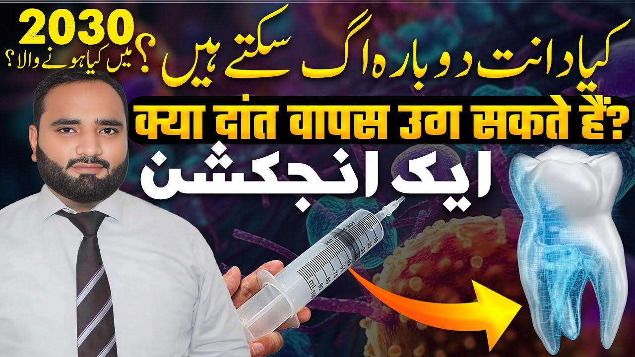 دانت دوبارہ اگائیں ! Regrow Your Teeth fast 2025 | japan first teeth ...