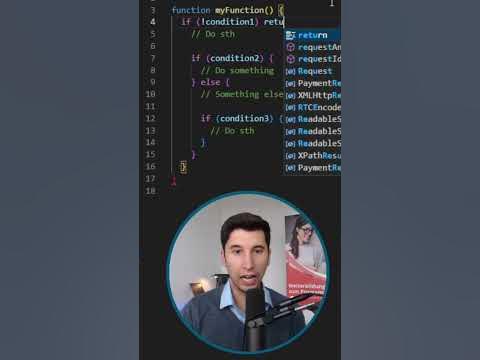 Verschaltelte Funktionen #tutorial #vscode #code #javascript #html - YouTube