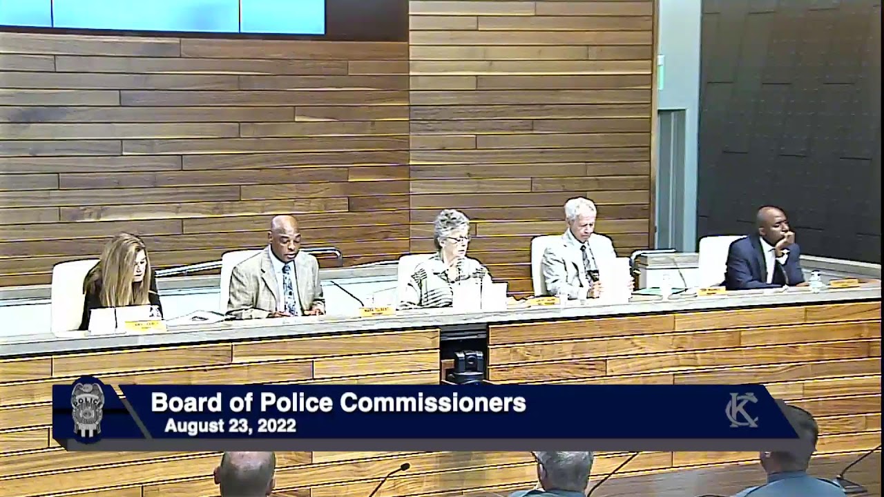 August 23, 2022 Board of Police Commissioners Meeting - YouTube