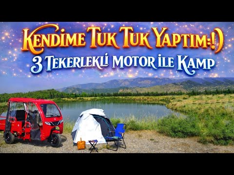ÜÇ TEKERLEKLİ MOTOSİKLET ALINIRMI, KUBA KARGO 180 1. BÖLÜM, TRİPORTÖR TUK TUK, MİNİ KARAVAN