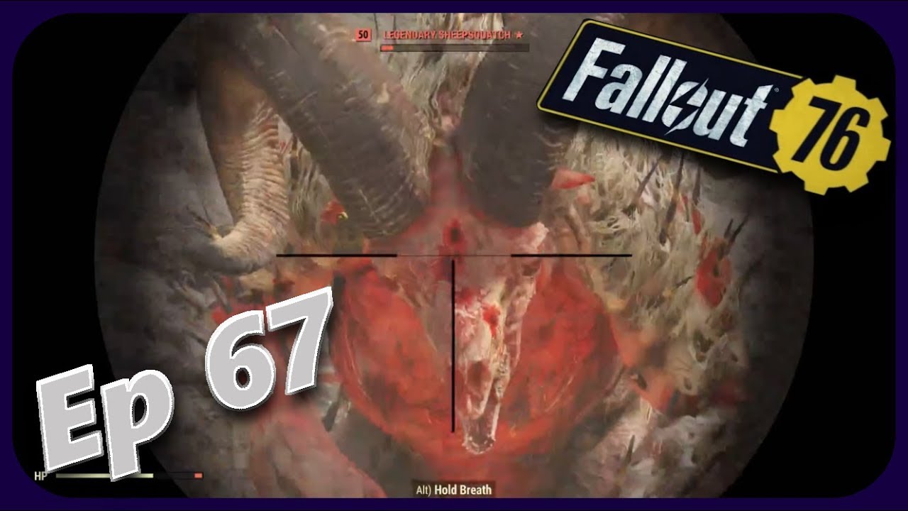 ☢ Fallout 76 🤯 | The Legendary Sheepsquatch | Ep 67 - YouTube