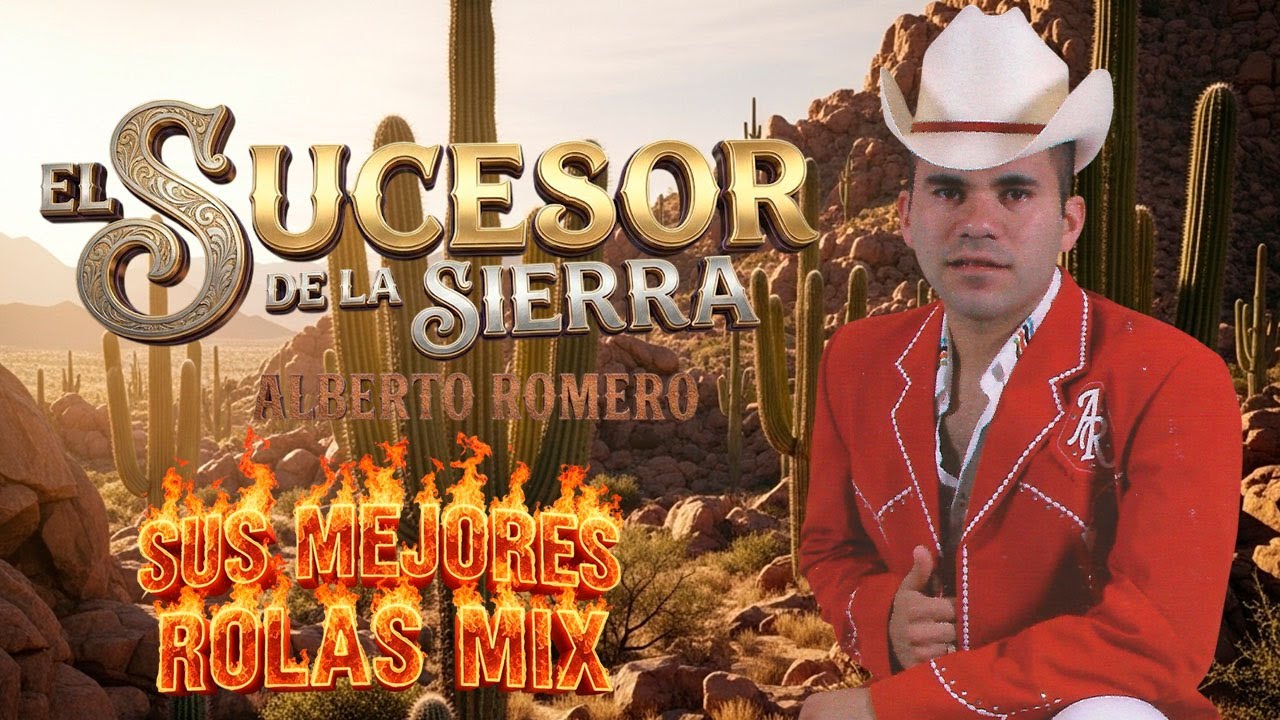 🔥 El Sucesor de la Sierra: Alberto Romero | Puros Corridos Sierreños en ...