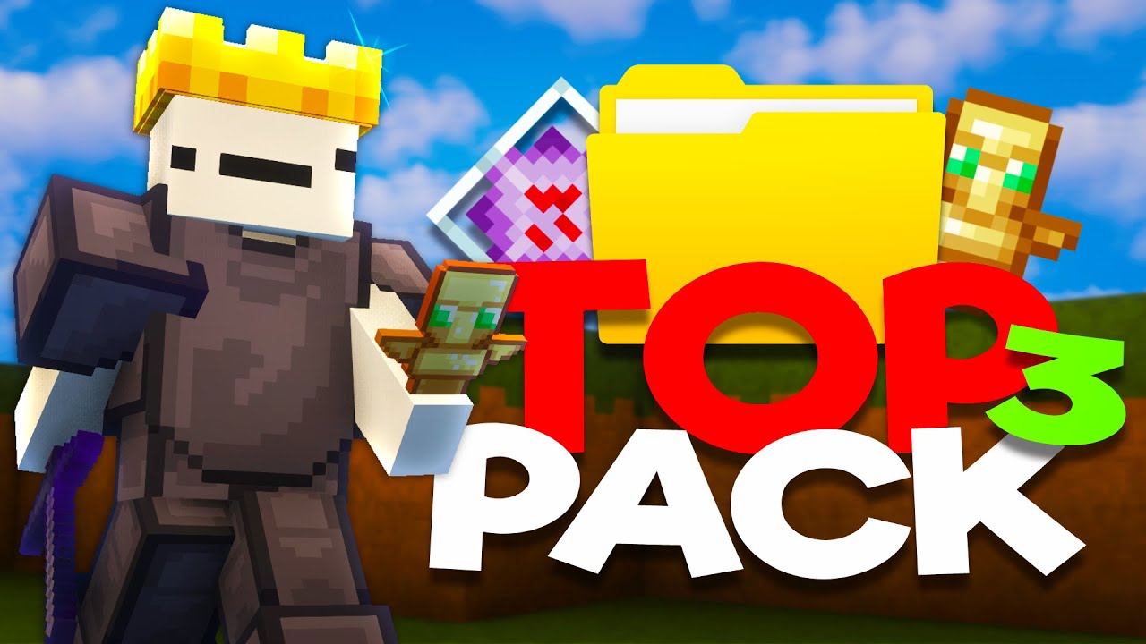 Top 3 Best PvP & SMP Texture Packs (FPS Boost) - YouTube