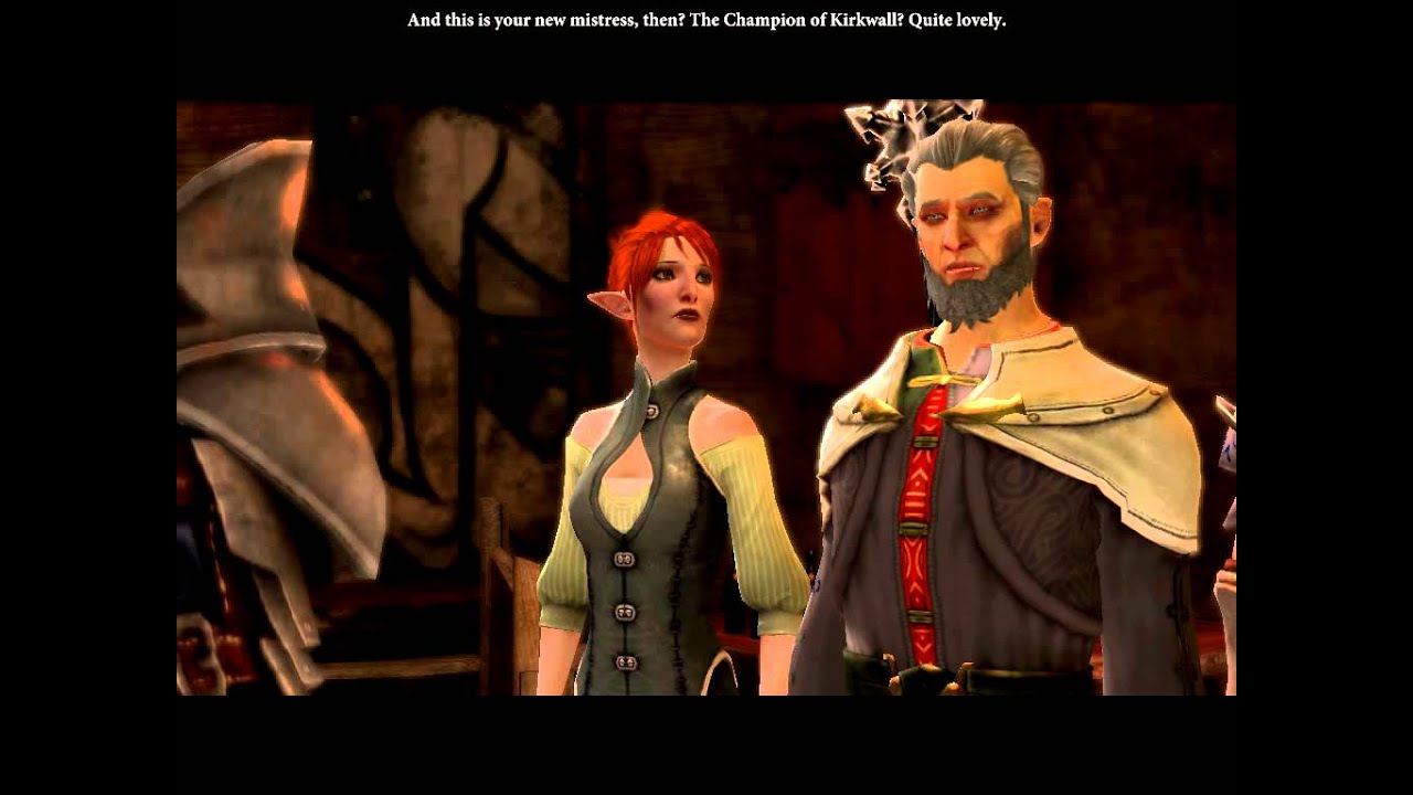 Dragon Age 2: Handing Fenris Over to Danarius (Anders' & Isabela's ...