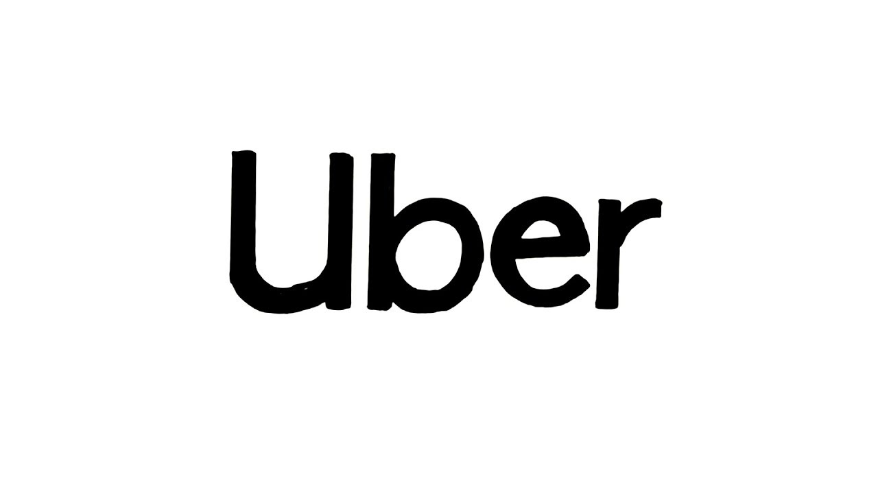 How to Draw the Uber Logo - YouTube