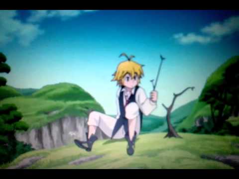 Meliodas breaks moutain in two with a stick - YouTube
